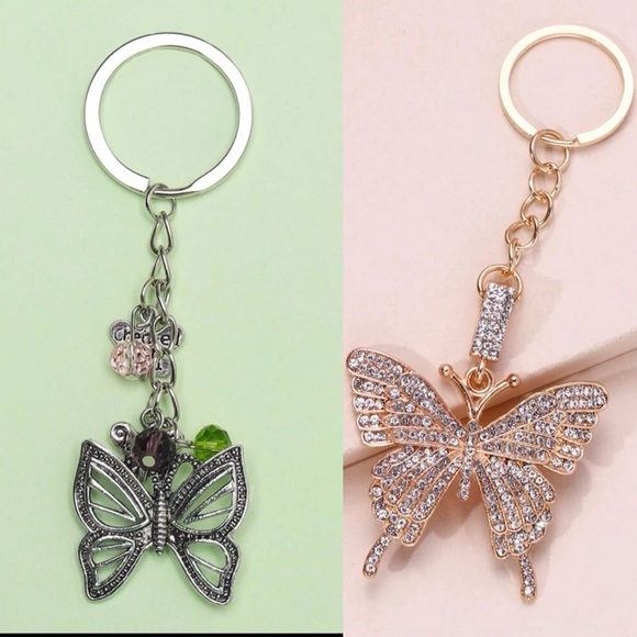 Accessories | 2 Beautiful Butterfly Keychains | Poshmark